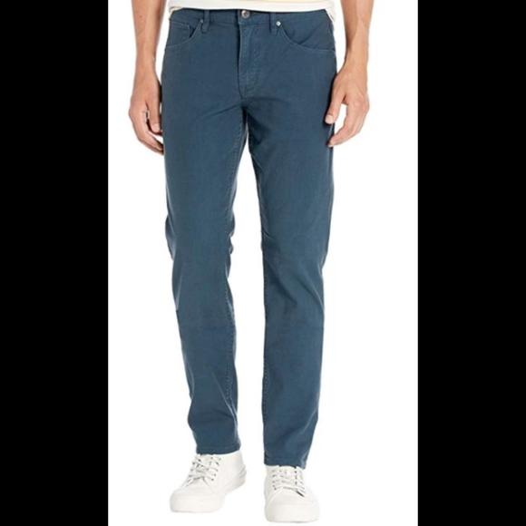 Blake Stretch Slim Straight Twill Pants Hudson Navy